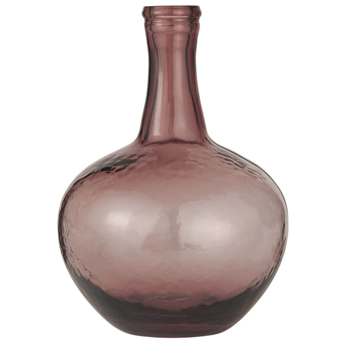 PLUM GLASS BALLOON VASE – MONDAY
