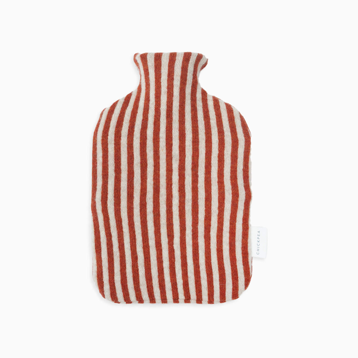 RUST BOLD STRIPE HOT WATER BOTTLE – MONDAY